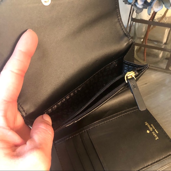 kate spade | Bags | Kate Spade Black Callie Wallet | Poshmark